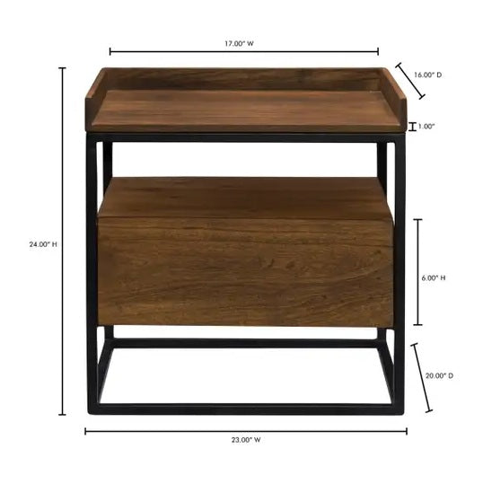 Sutton Nightstand / Side Table – British Home Emporium