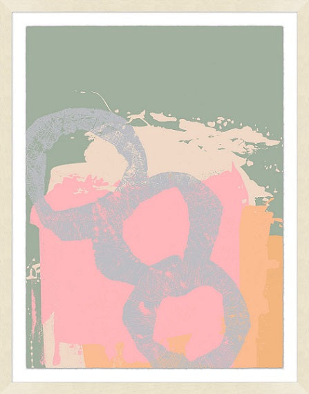 Pastel Collage Framed Art - 2 Versions – British Home Emporium